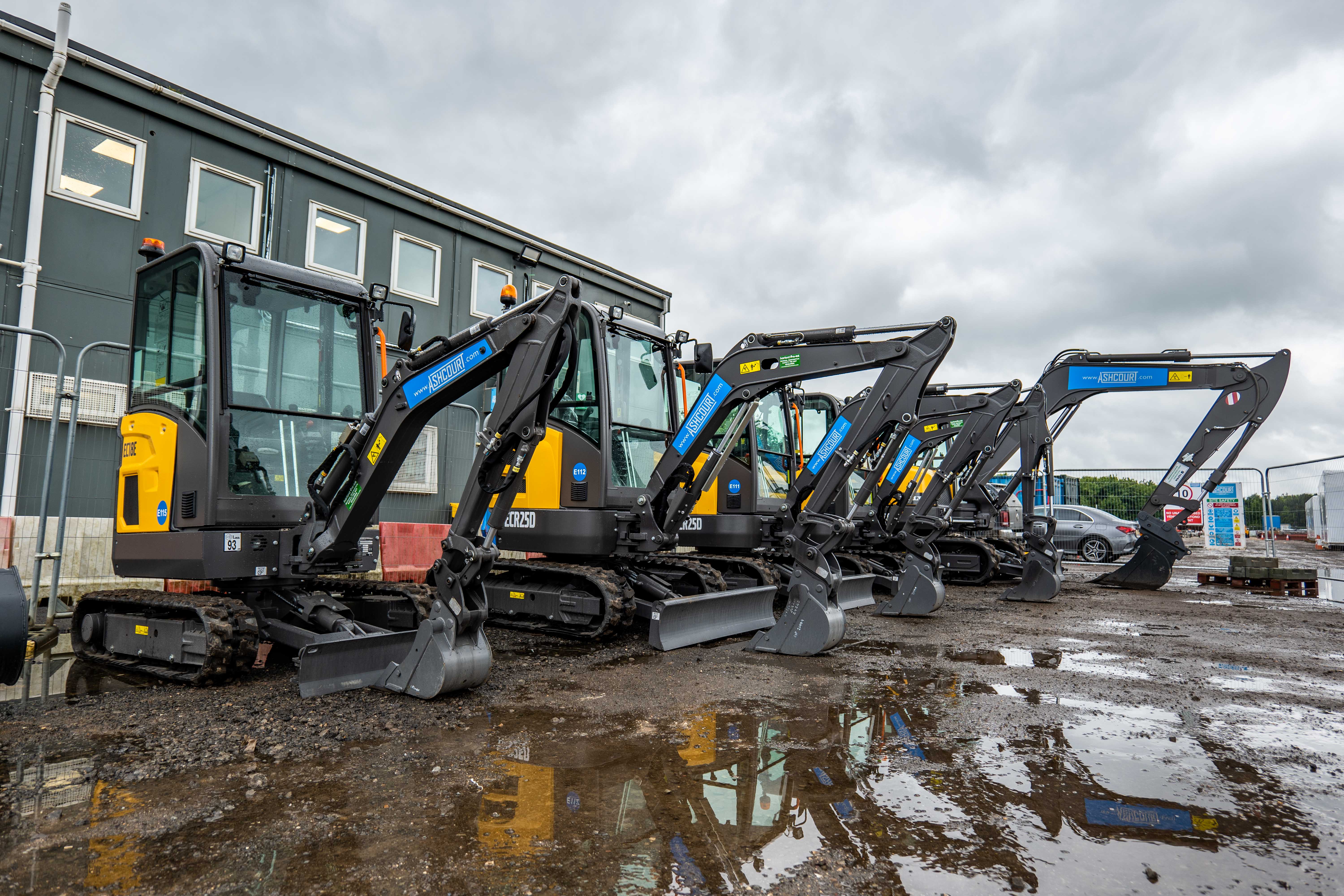 New Volvo Compact Excavators
